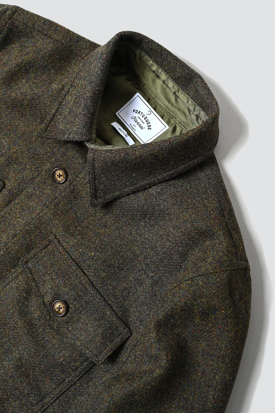 PORTUGUESE FLANNEL WOOL FIELD Jacket – Authentique Parenthèse